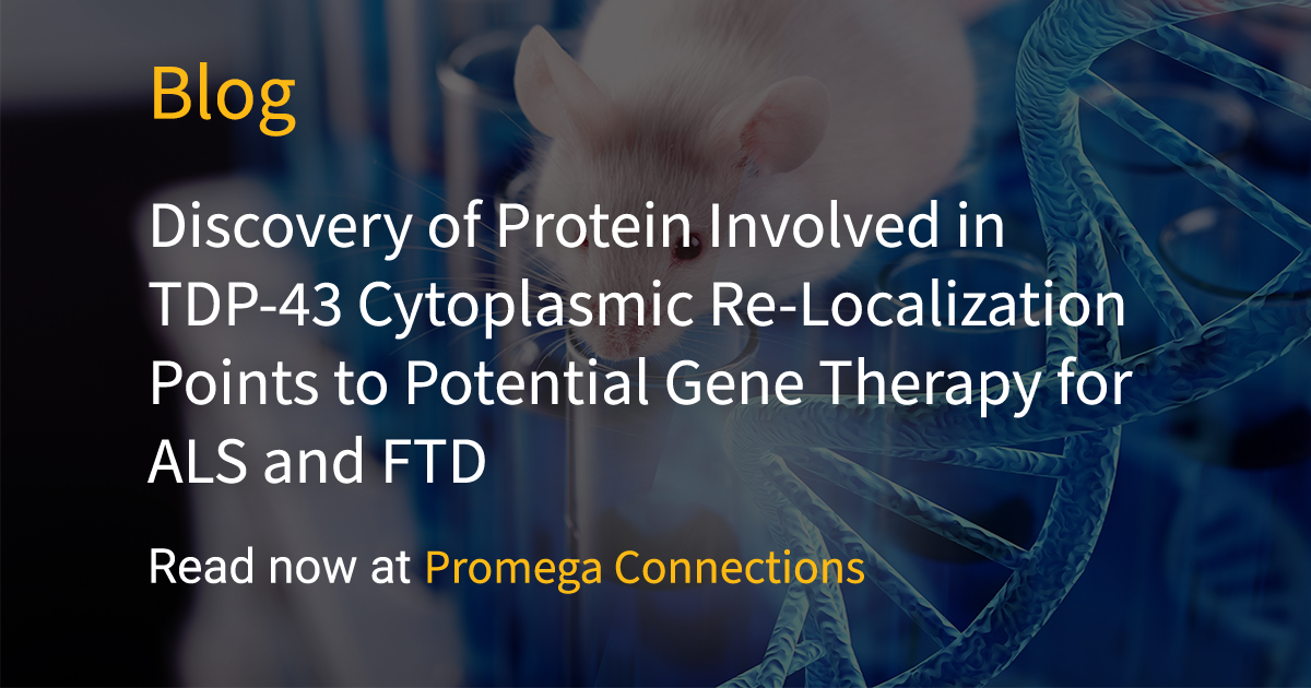 Discovery of Protein Involved in TDP-43 Cytoplasmic Re-Localization Points to Potential Gene ...