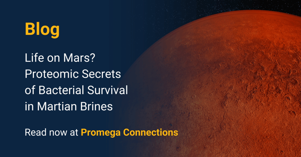 Life on Mars? Proteomic Secrets of Bacterial Survival in Martian Brines ...